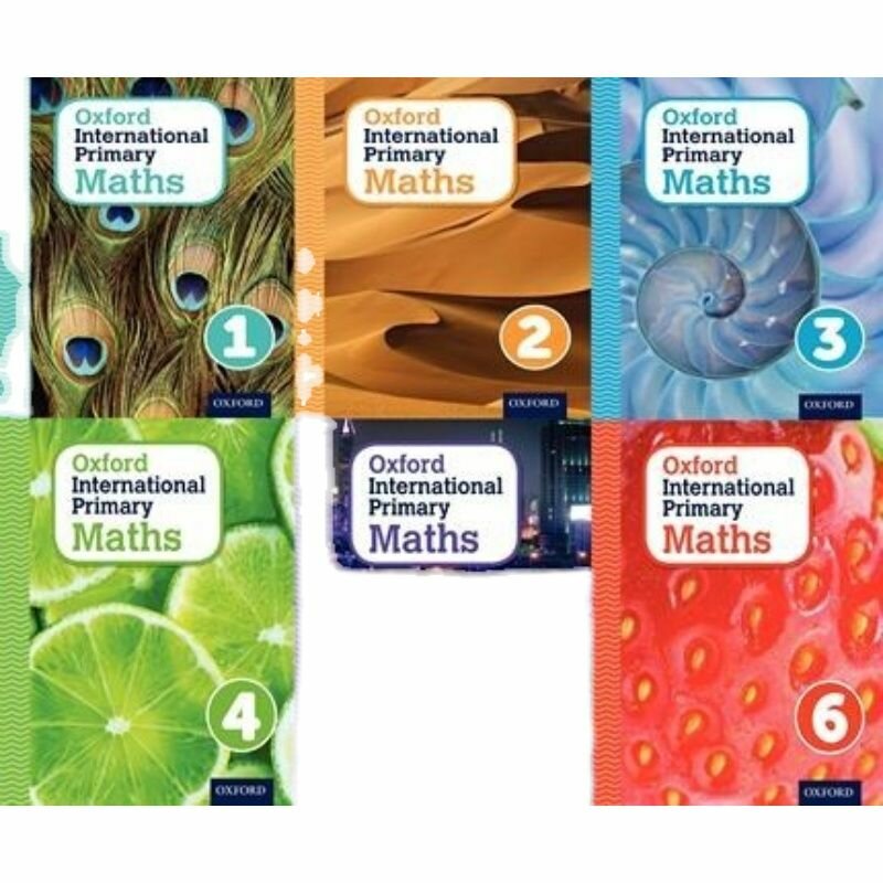 Учебники Oxford International Primary Maths 1-6 Reprinted books
