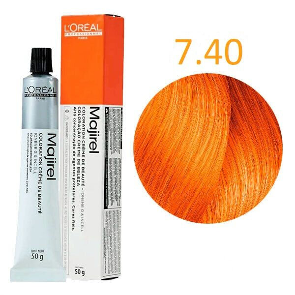 Loreal Majirel 7.40 - Мажирель Краска для волос 60 мл