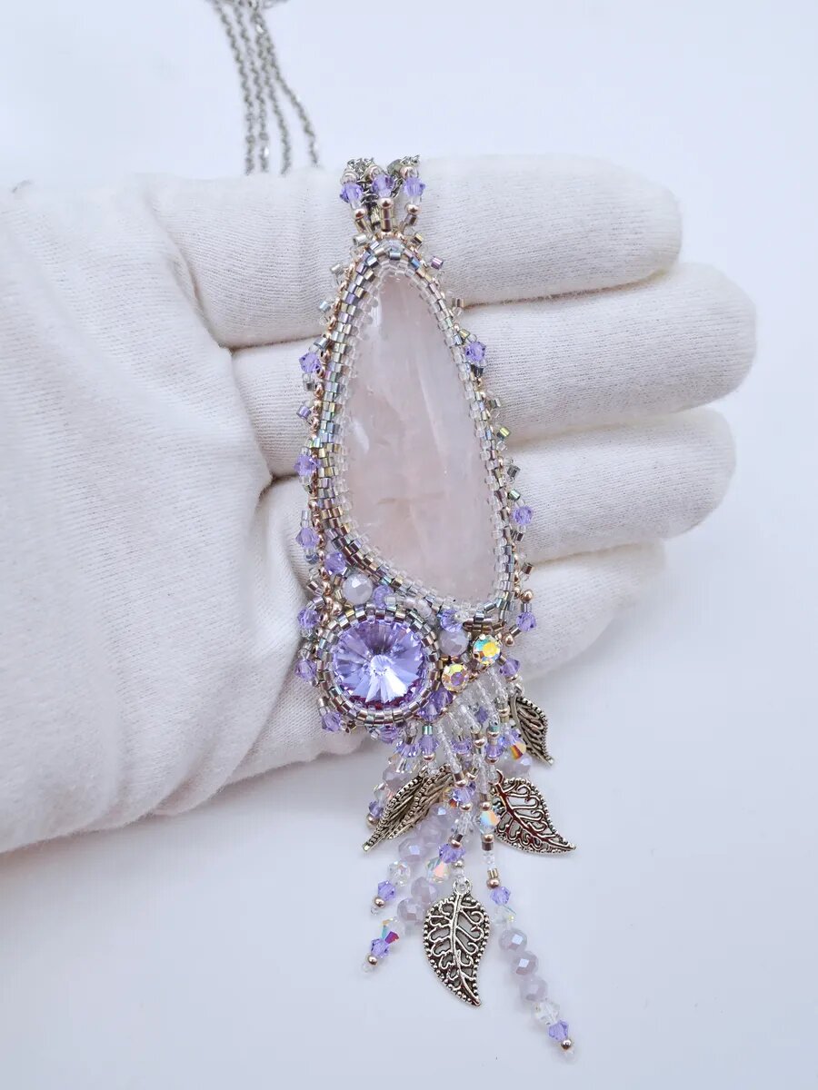 Колье, кристаллы Swarovski
