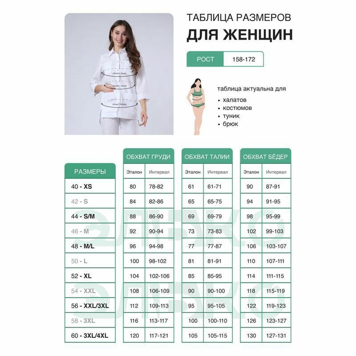 Униформа Костюм для горничных и уборщиц У27-КБР, коричневый (размер 50, рост 158-170)