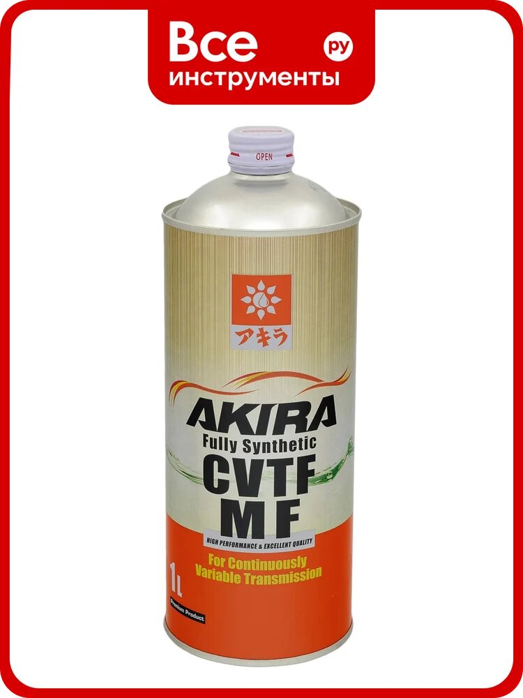 Трансмиссионная жидкость CVTF MF FS AKIRA 1 л A00033247-001
