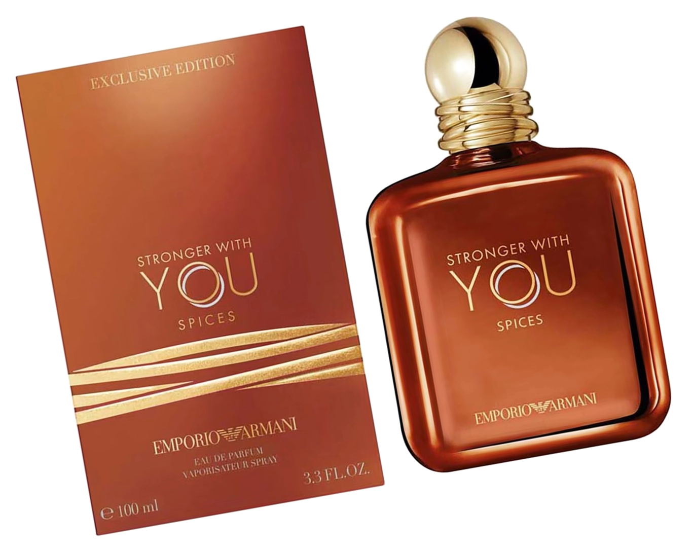 Giorgio Armani Stronger With You Spices 100 мл парфюм / Джорджио Армани Стронгер Виз Ю Спайсес
