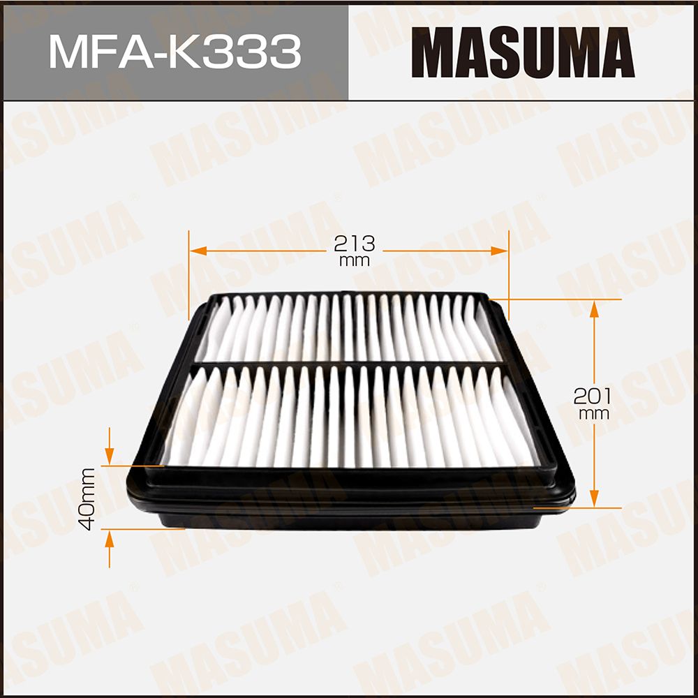 Фильтр воздушный MASUMA MFA-K333 для CHEVROLET LANOS 1997-2002