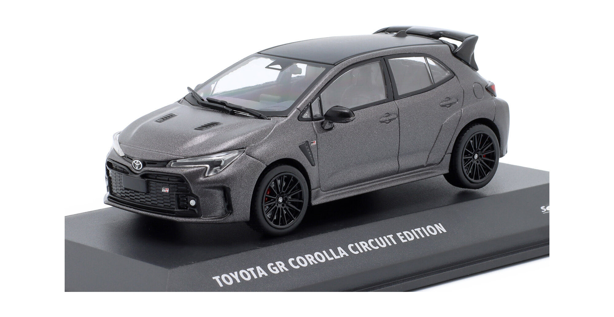Модель коллекционная SOLIDO Toyota gr corolla circuit edition 2023 matt-grey matt-black