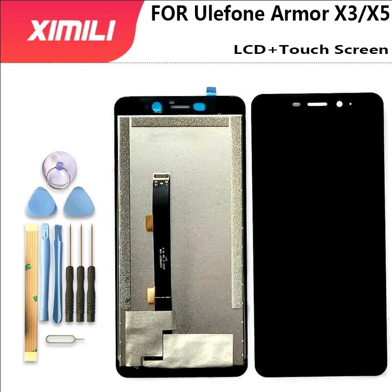 Жидкокристаллический дисплей для Ulefone Armor X3 Armor X5 / X5 PRO 100%, 5,5 дюймов, X5 PRO, X9 PRO