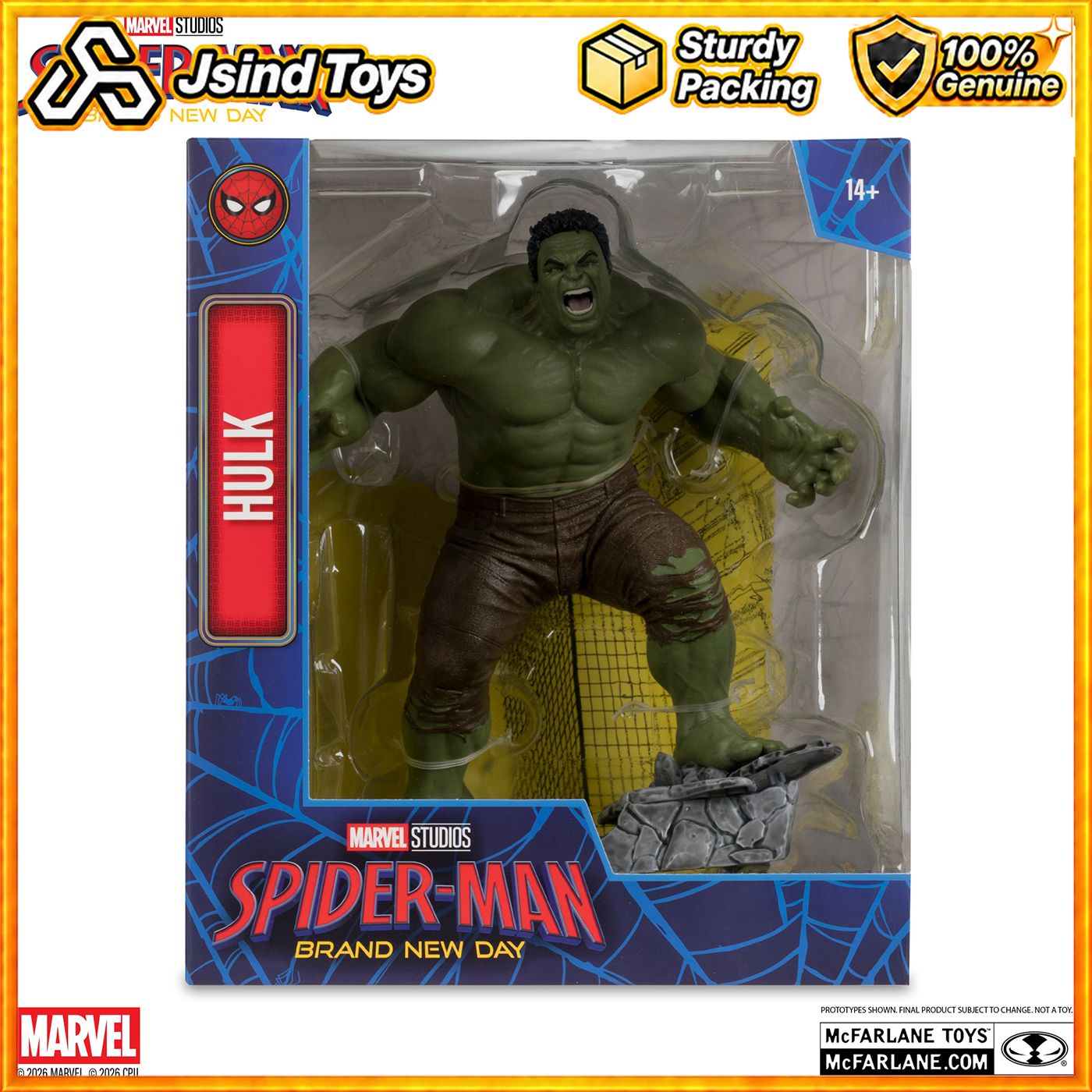 McFarlane Toys Фигурка 1:10 Marvel Человек-паук, коллекция Brand New Day Studios