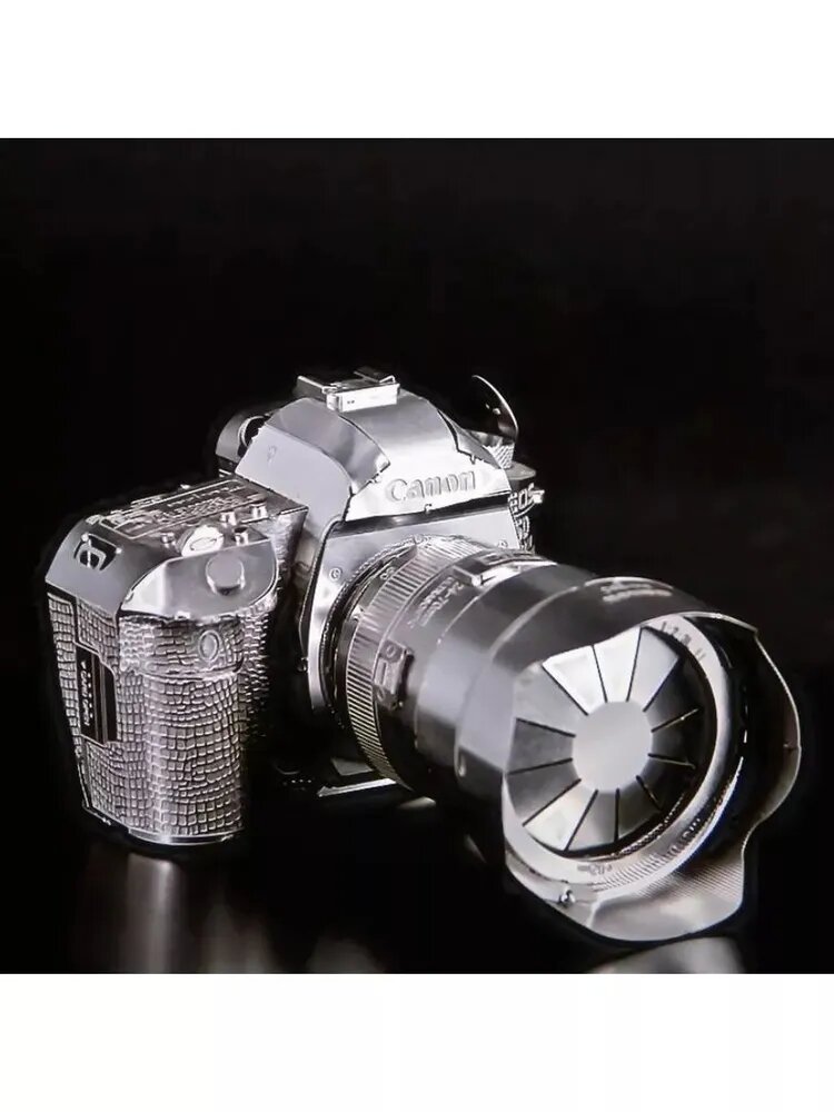 Конструктор металлический Canon 5, сборная модель из листовой стали, 9.9 см