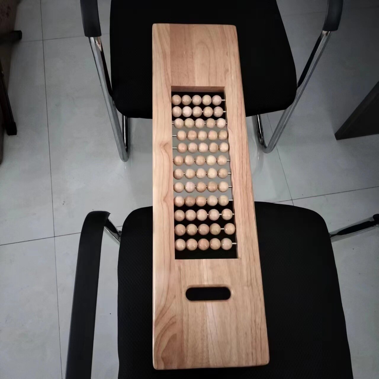 Доска для переноса пациентов из натурального резинового дерева, 80x22x2.5 см, надежная и легкая