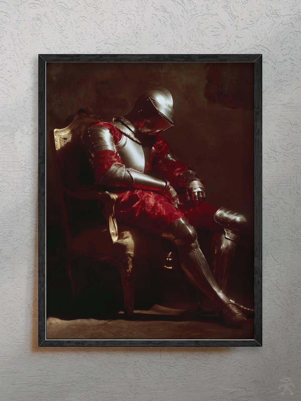 Интерьерный постер "Memento Bellum" в стиле pinterest, формата 30x40 см.