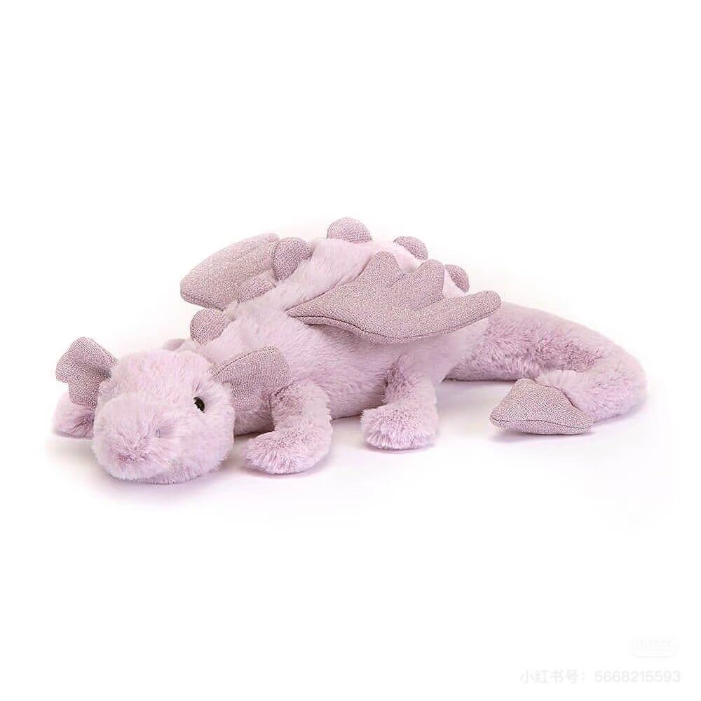 Британские плюшевые игрушки в стиле Jellycat Серия медведей Барселона и дракона Матча Милые животные куклы подарок на