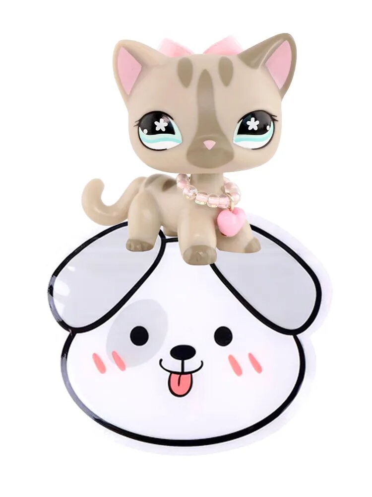 Pet Shop #468, лпс игрушки, Короткошерстная кошка, подарок для девочки(С упаковочным пакетом)