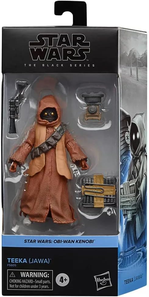 Фигурка Hasbro Star Wars Черная серия Черная серия Teeka (Jawa) 6 дюймов ОБИ-Ван Кеноби коллекционный