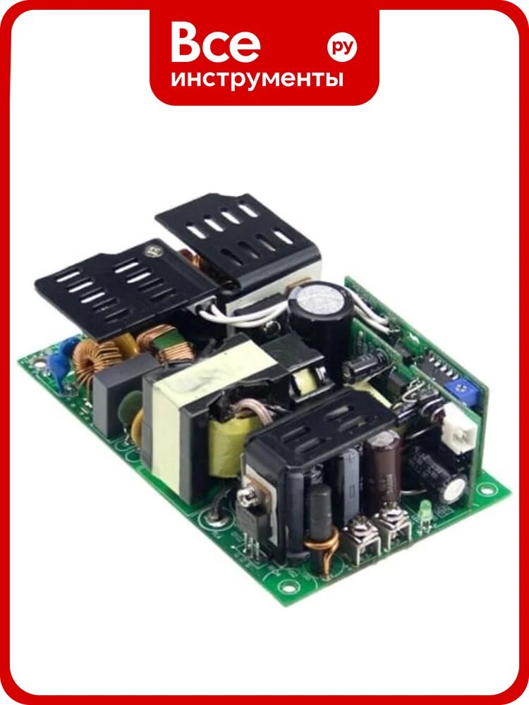 Открытый блок питания Mean Well EPP-200-12 с ККМ и дополнительным выходом, AC/DC 200 Вт 12 В, 2118667