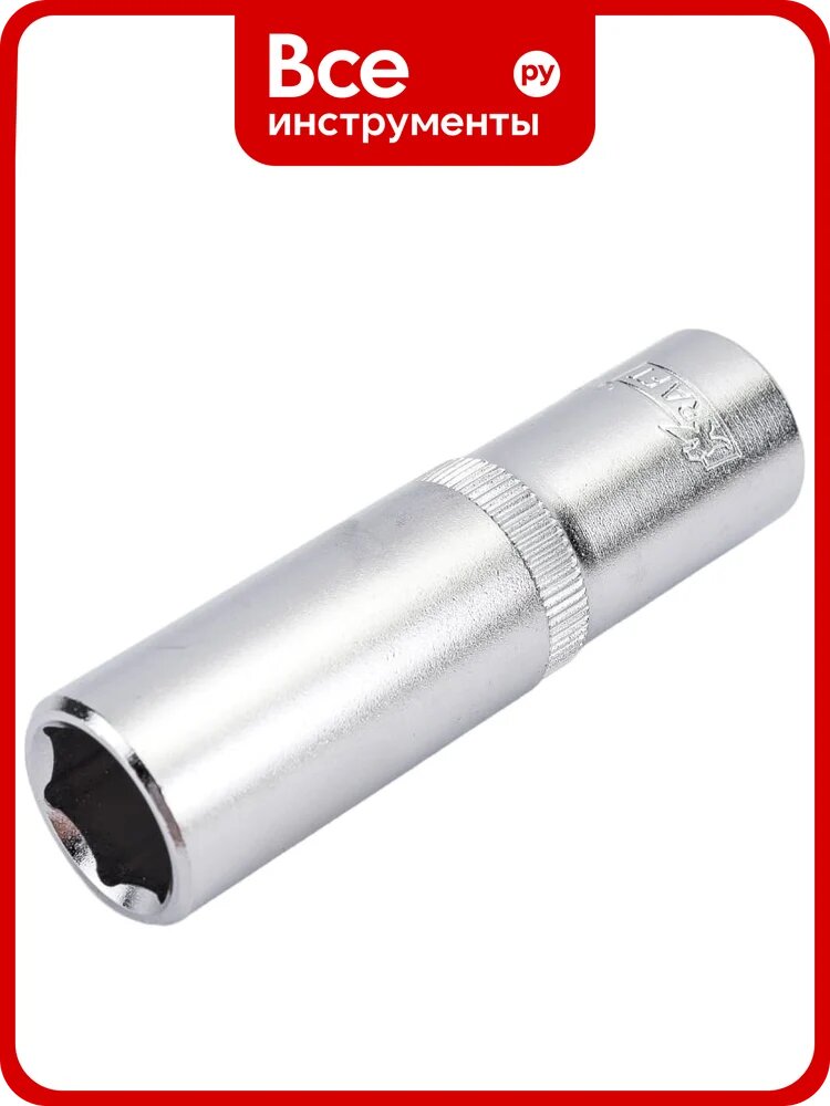 Головка торцевая глубокая 6 граней (15 мм; 1/2 Dr) KRAFT KT 700379