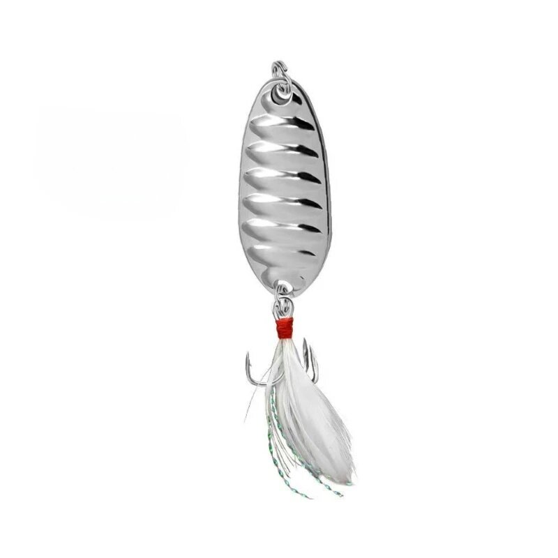 YOUHUIYJ Lure Ping Zhen Liang Piece Lujia Water Leech Set 20g, Silver