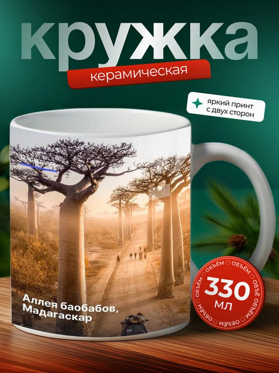 Кружка Аллея баобабов 9,