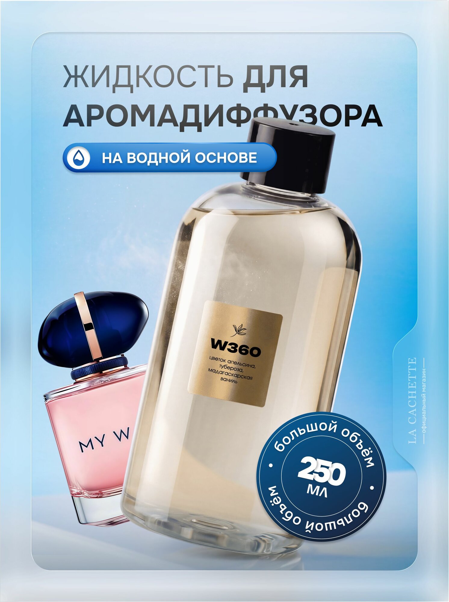 Жидкость для ультразвукового ароматизатора Armani My way W360 250мл