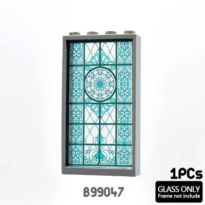 Пластиковые окна для конструкторов brikblok 1x4x6