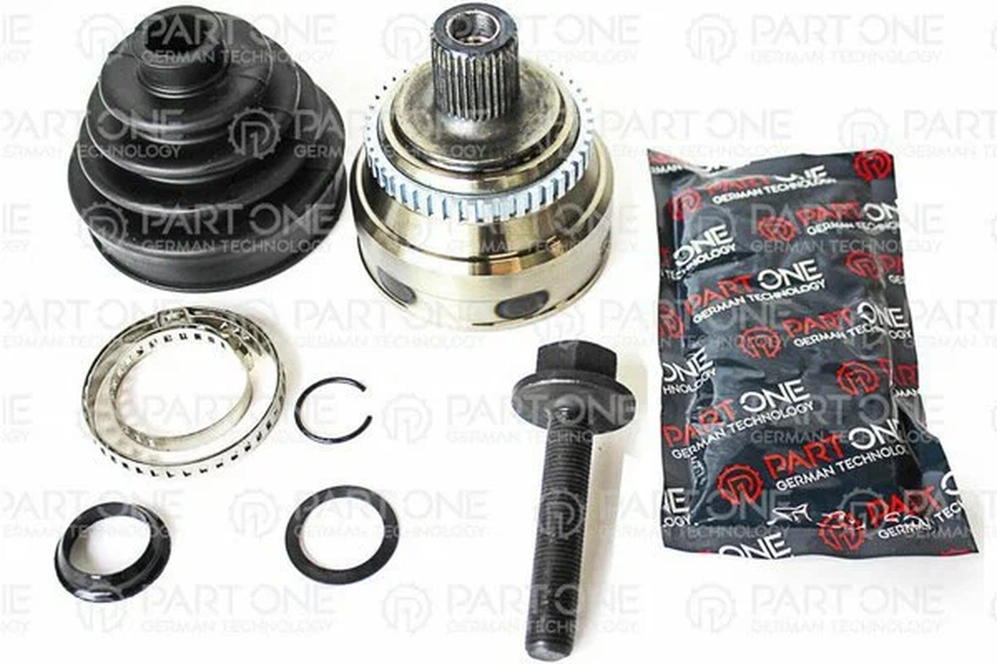 ШРУС PART ONE 33x53x30, наружный, с кольцом ABS, для Audi 80