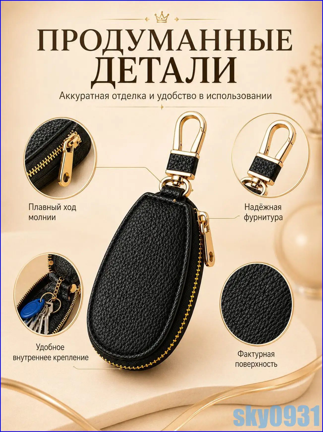 Ключница, black — фото 1