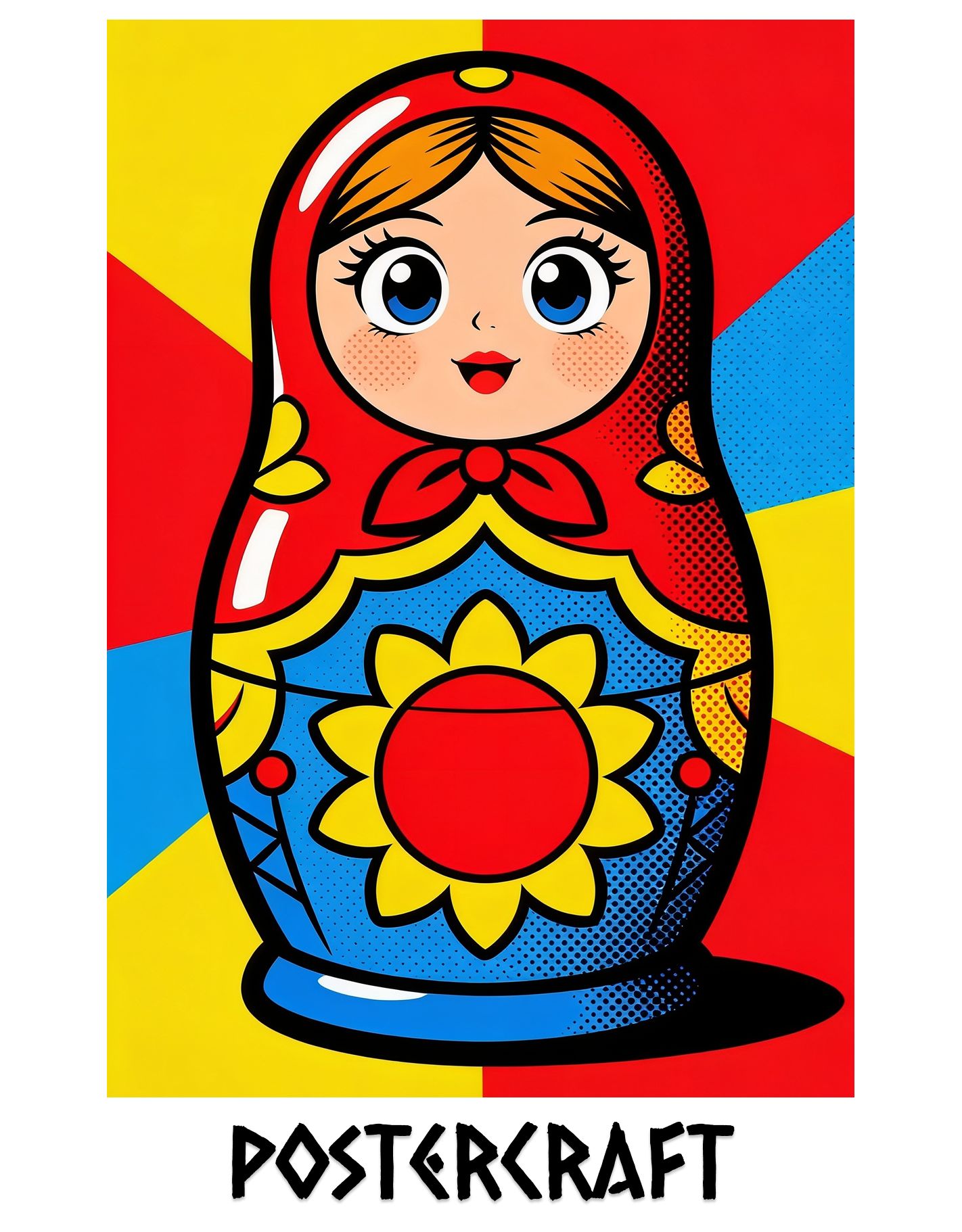 Постер "Матрёшка / Матрёшки", А3, глянцевый, 42х29.7см