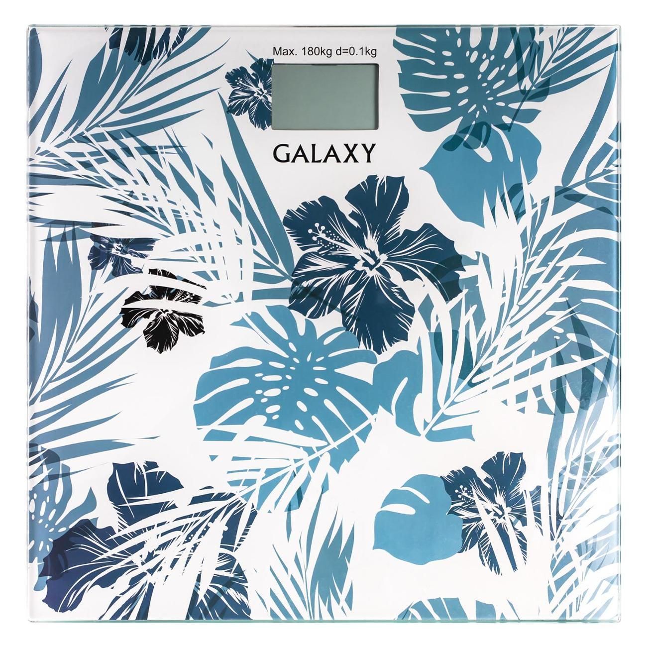 Весы напольные умные Galaxy LINE GL4801 Light blue