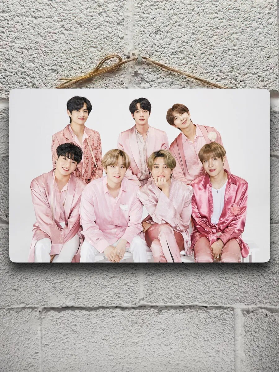 Постер BTS kpop