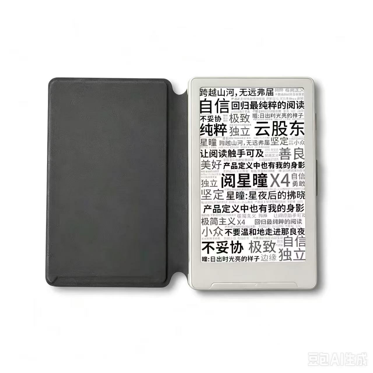 Электронная книга XTEINK Stark X3, E-Ink 3,7", Wi-Fi, BT, 16 Гб, белый + черный чехол