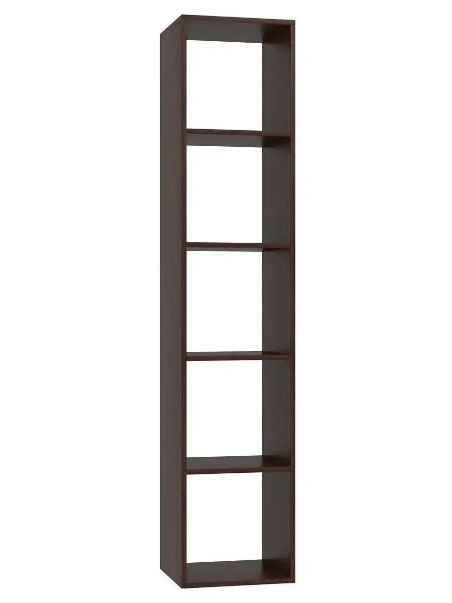 Стеллаж KVADRO NOVO деревянный напольный для игрушек книг венге, от производителя