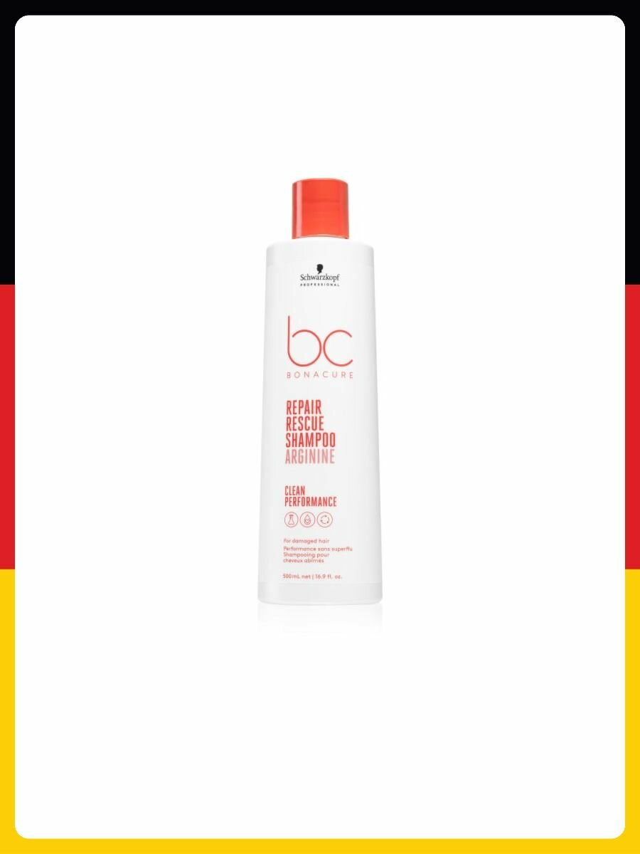 Шампунь для волос Schwarzkopf Professional BC Bonacure Repair Rescue Shampoo for dry and damaged hair, 500 мл