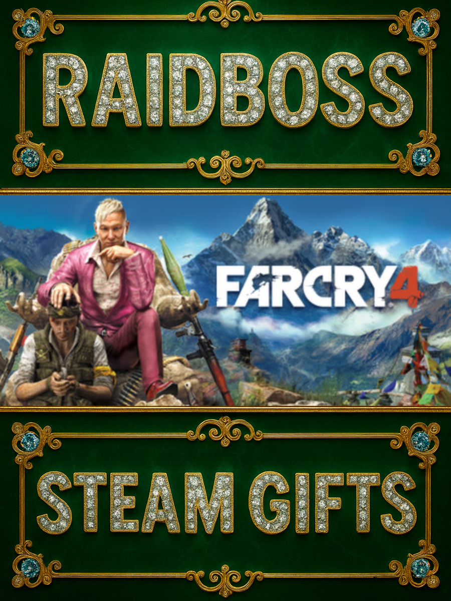 Far Cry 4 — купить Steam Gift для PC | подарок | Россия | автовыдача