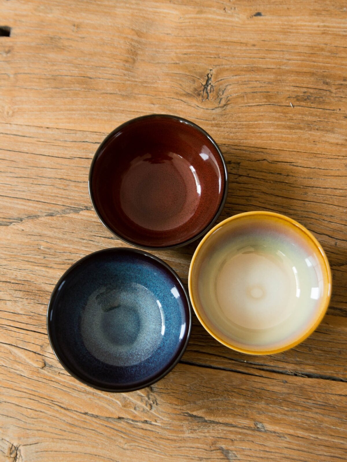 Пиалка для риса с коричневой глазурью в стиле Бангкок, традиционный керамический дизайн, вместимость 12 унций для