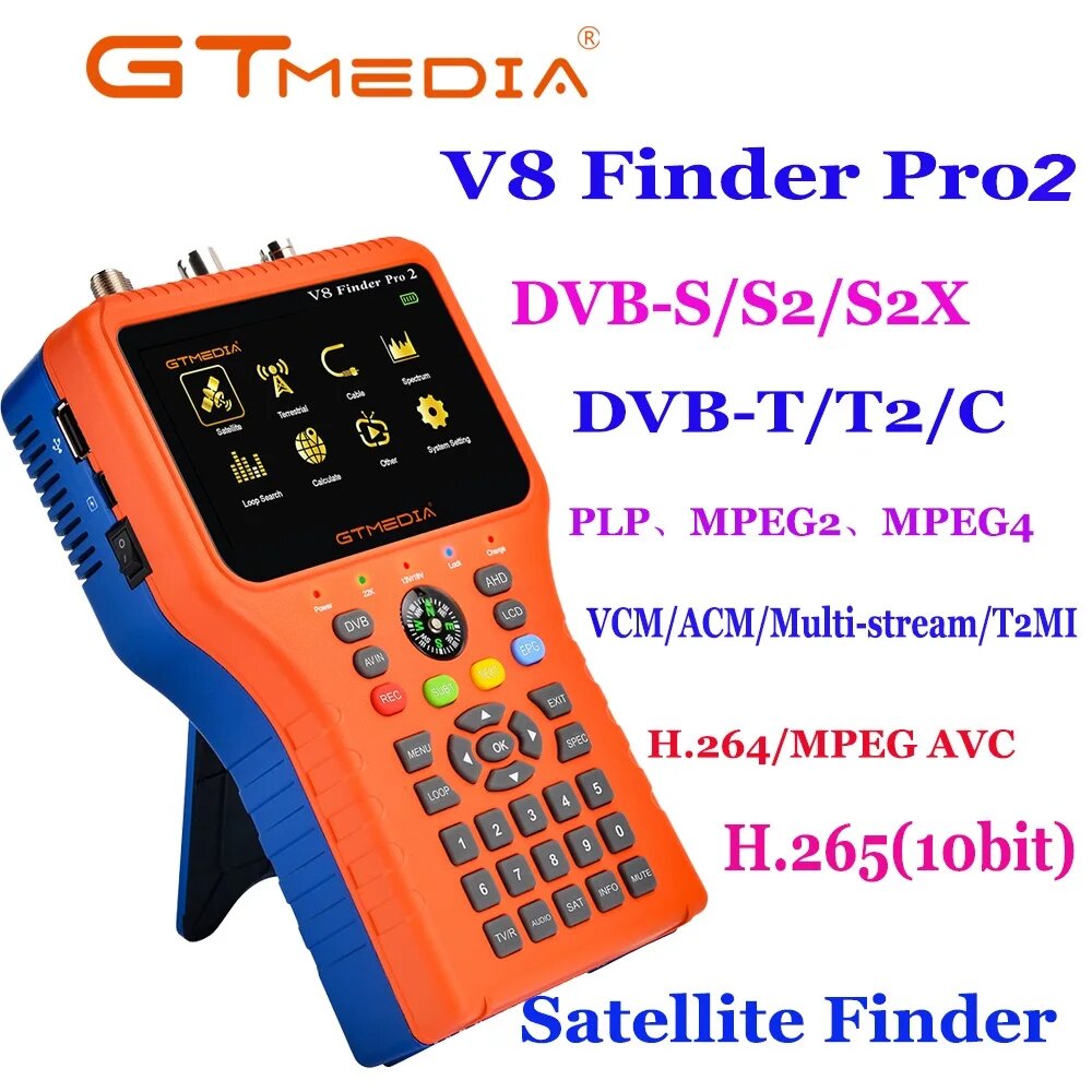 GTmedia V8 Finder Pro2 спутниковый искатель EU PLUG