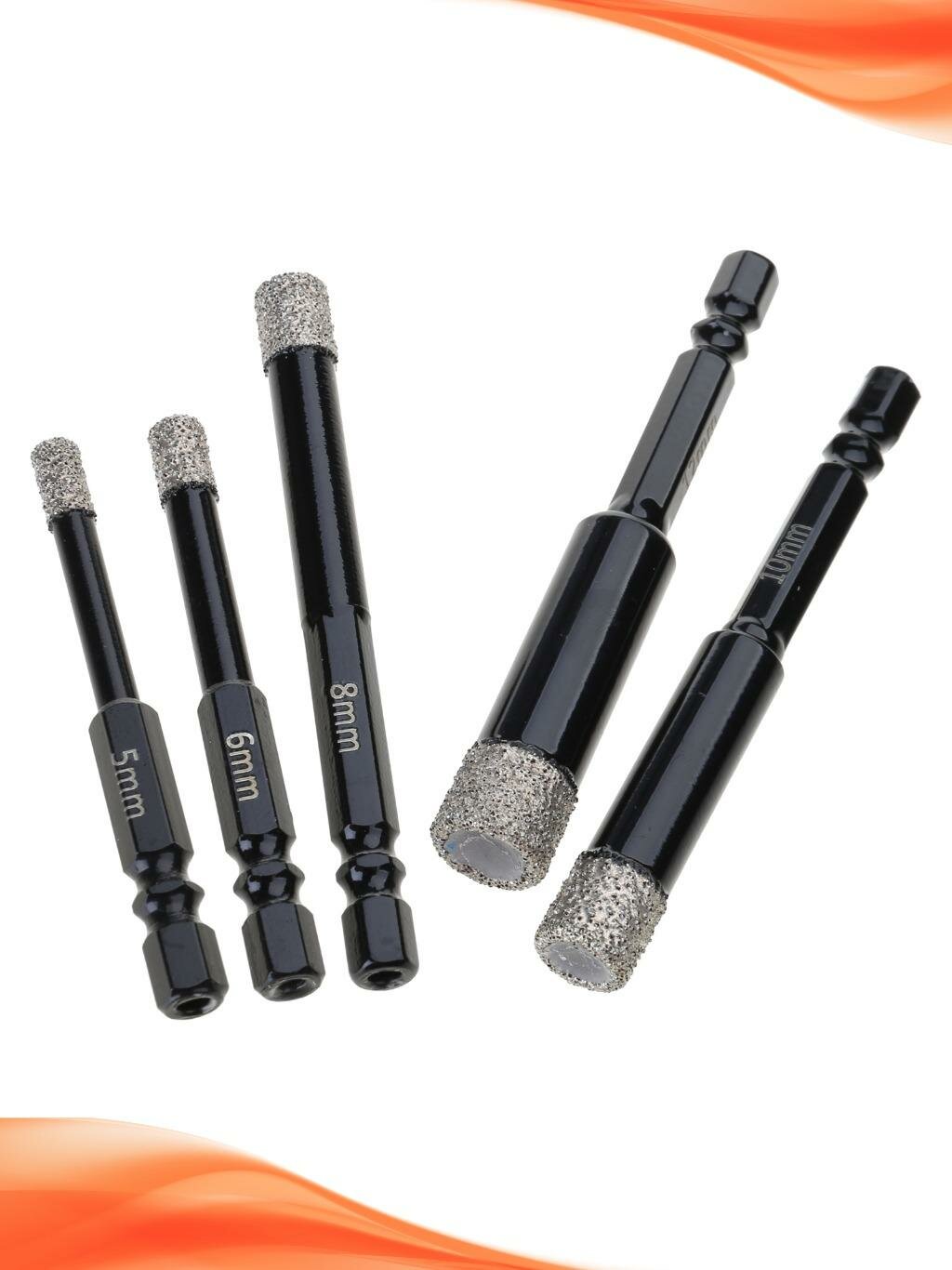 Шестигранное сверло для стекла и мрамора