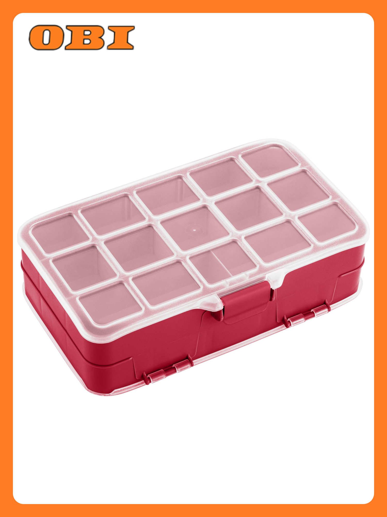 Органайзер для мелочей Blocker Expert 8" двухсторонний, красный