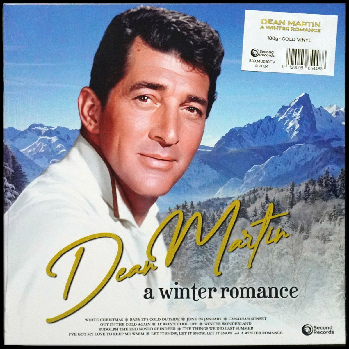 Виниловая пластинка Second Records Dean Martin – A Winter Romance (coloured vinyl)
