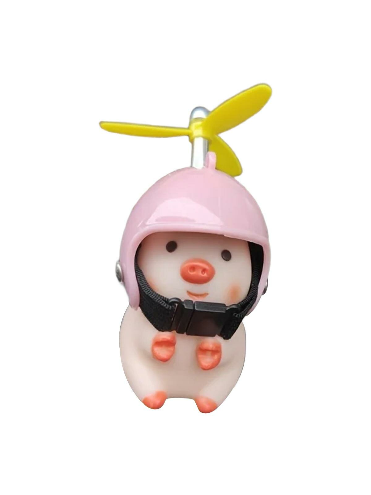 Украшение в виде розовой Звезды Hug the pig-вибрирующий Свет + желтые Ремешки