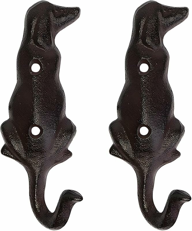 2 упаковки чугунных крючков для собак