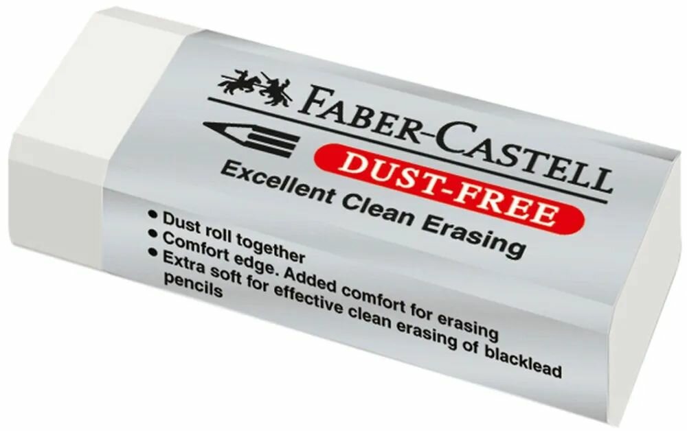 Ластик Faber-Castell Dust-Free 187120