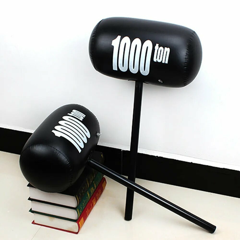 Надувной молот 1000 тонн - гигантская пневмоигрушка для мероприятий