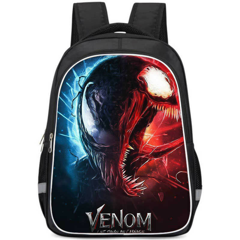 Venom the last dance просторный студенческий рюкзак из оксфордской ткани с противоударными и легкими характеристиками, размер 1, большой