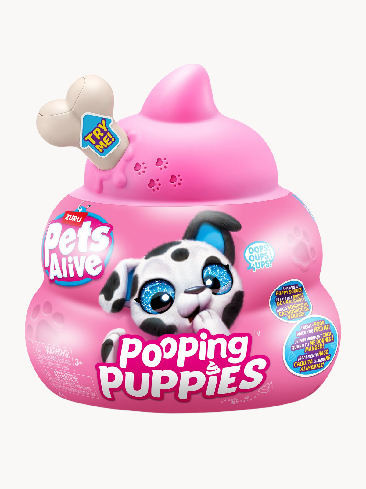 Эксклюзивный щенок ZURU Pets Alive, какающий, модель 9542, с набором аксессуаров, поставляется в формате сюрприза