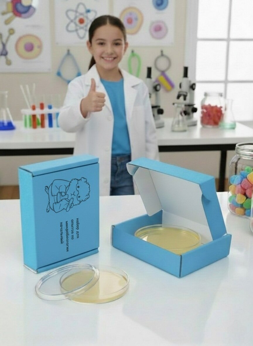 Набор для опытов по микробиологии (начальный)