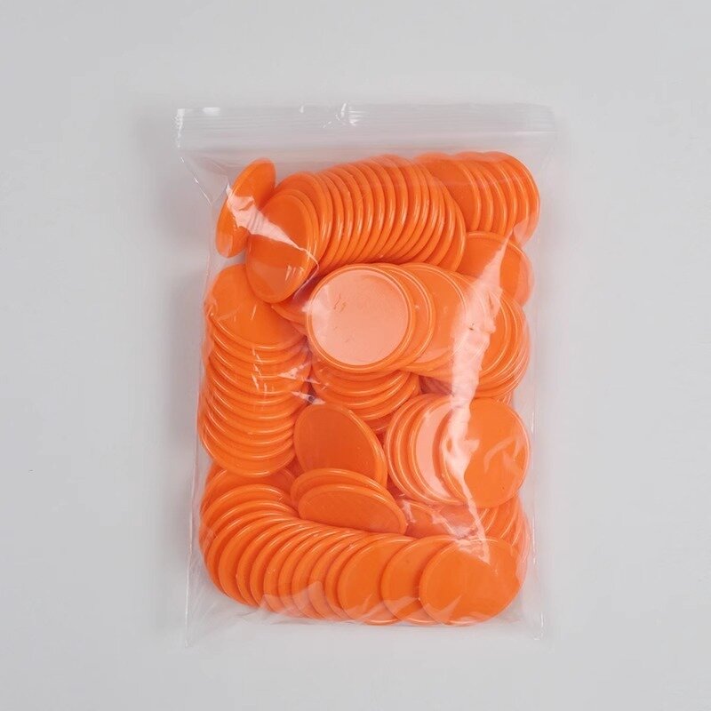 2,5 см однотонные пластиковые монеты для детского сада, награды, обменные чипсы, жетоны, баллы, бесплатная доставка, оптовая продажа