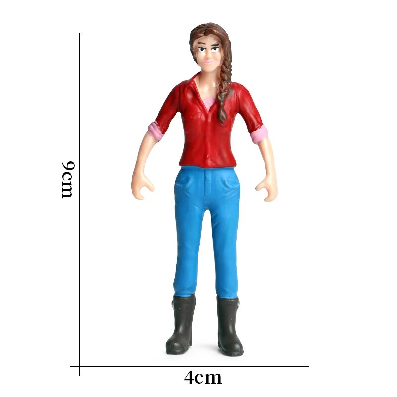 Фигурки Oenux Farm Hold набор животных Красный, farmer figures