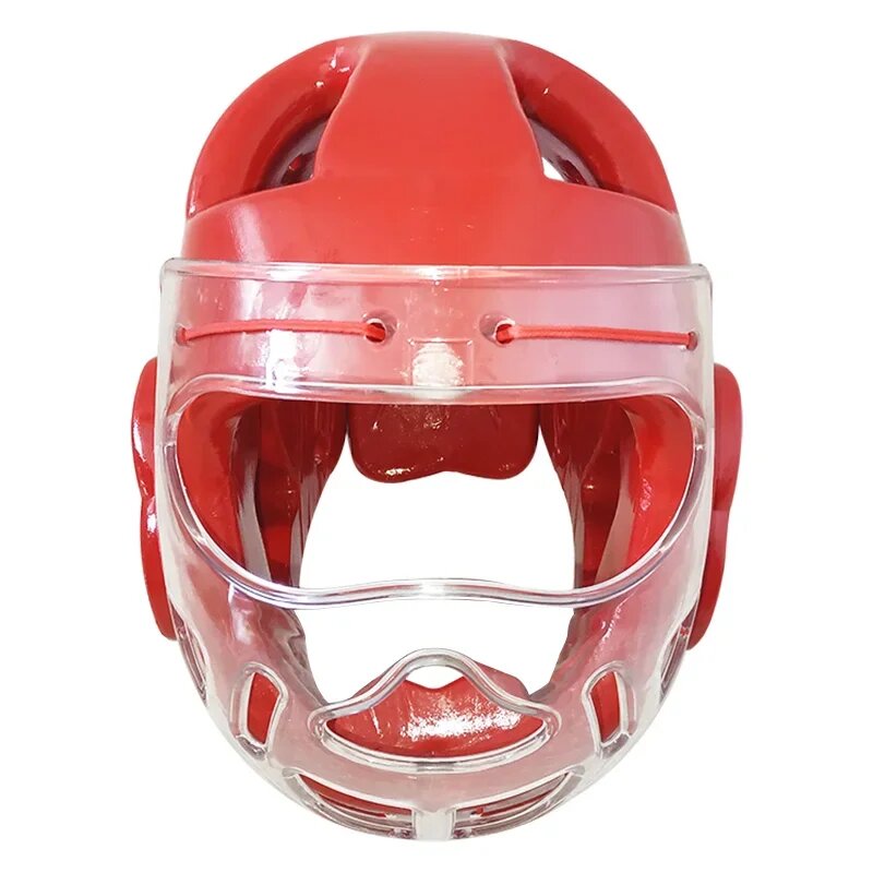 Каратэ шлем красный/синий NBR Красный, S, red