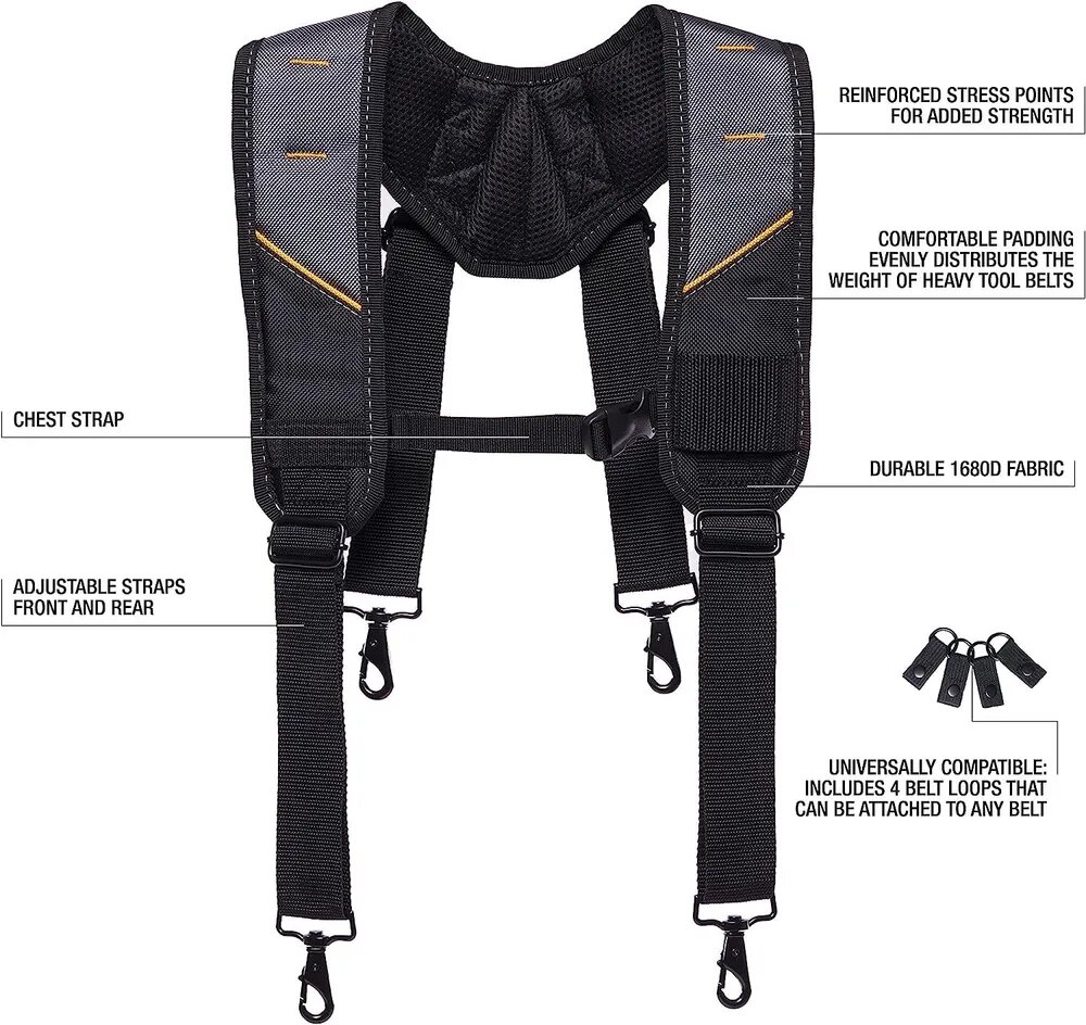 TOUGHBUILT TB-CT-51P Комплект защиты "Agel Fit", черный и серый, размер L — фото 1