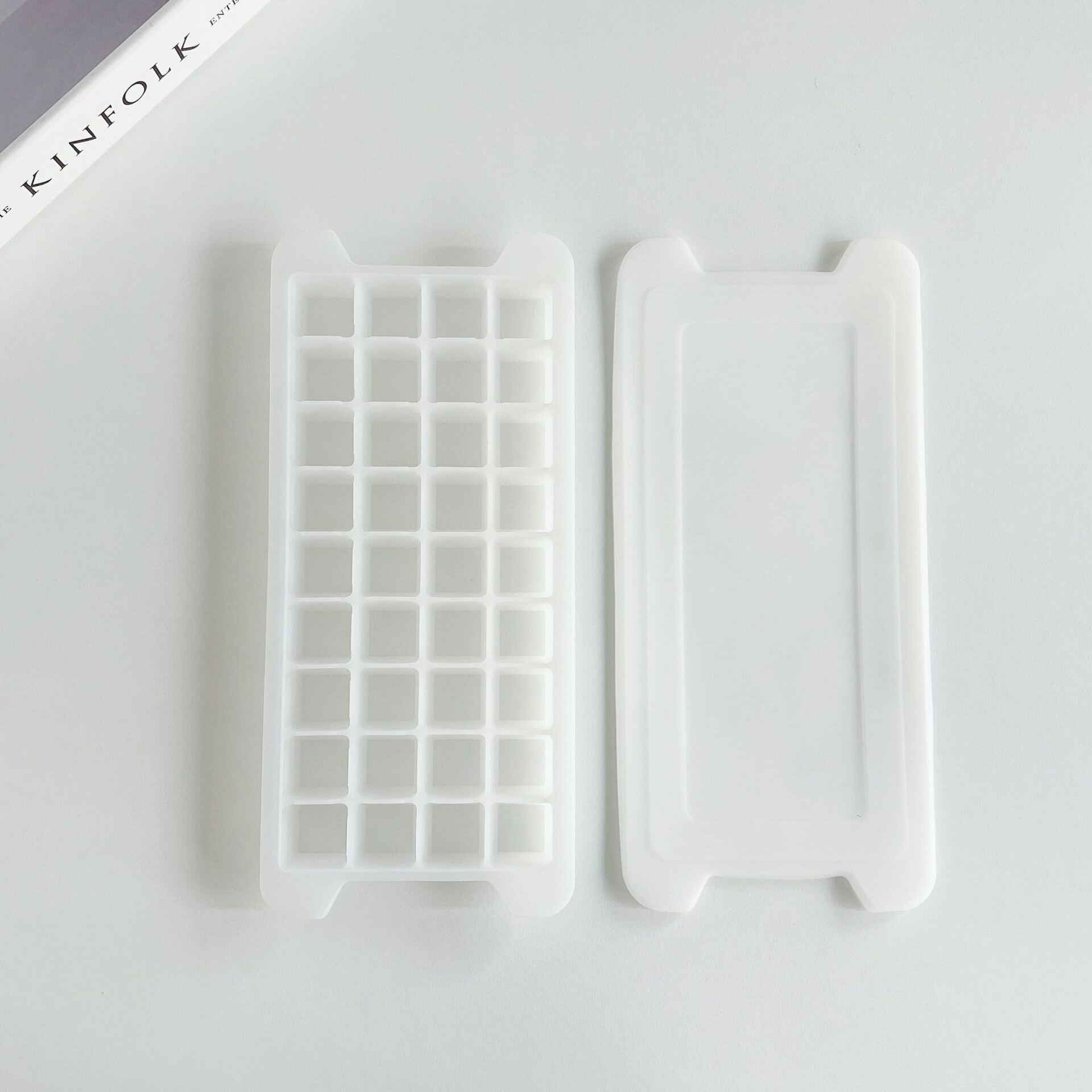 Силиконовая форма для льда, летняя, для самостоятельного изготовления, маленькая, на 36 ячеек, для ледяных кубиков, для