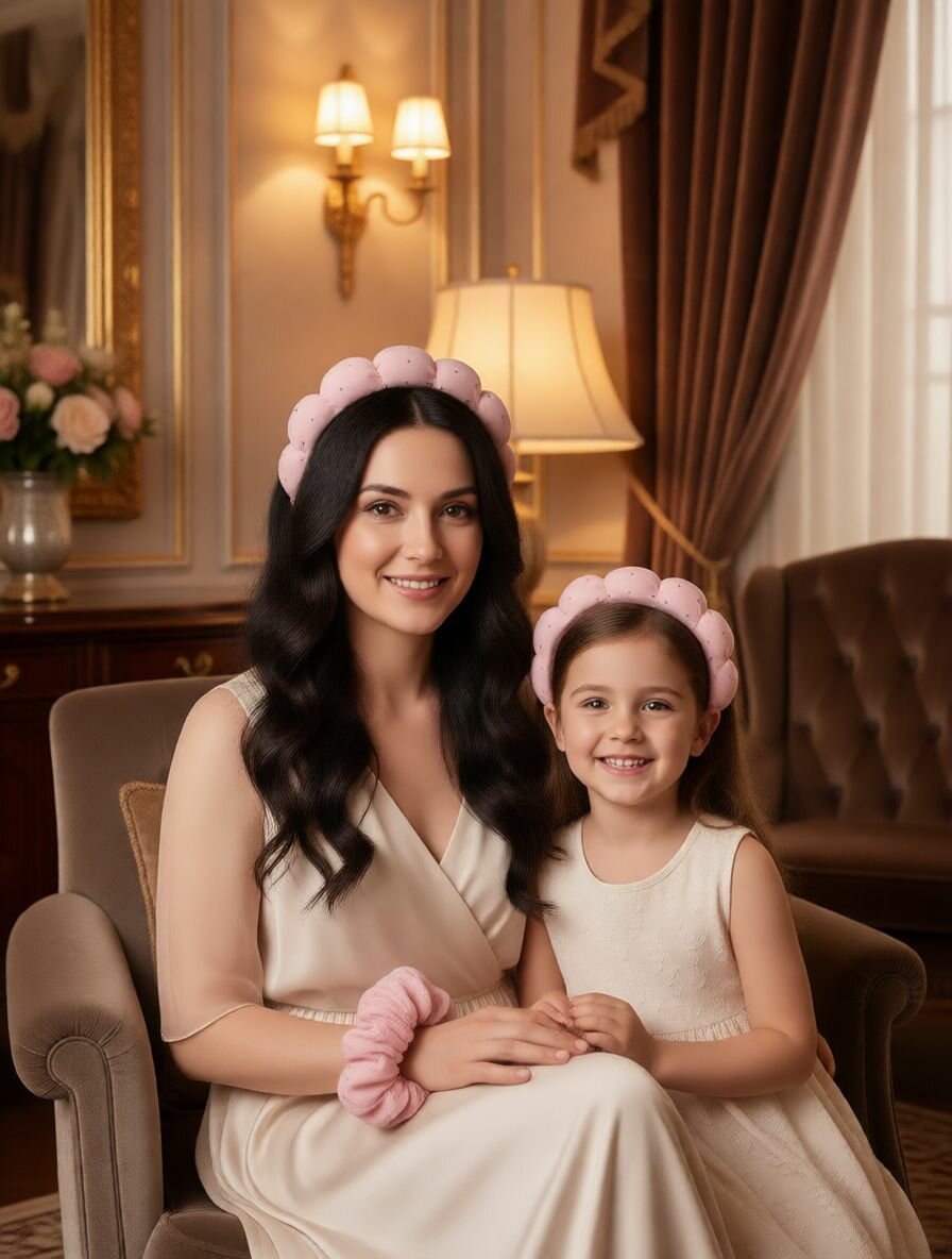 Набор для умывания 3 в 1 розовый