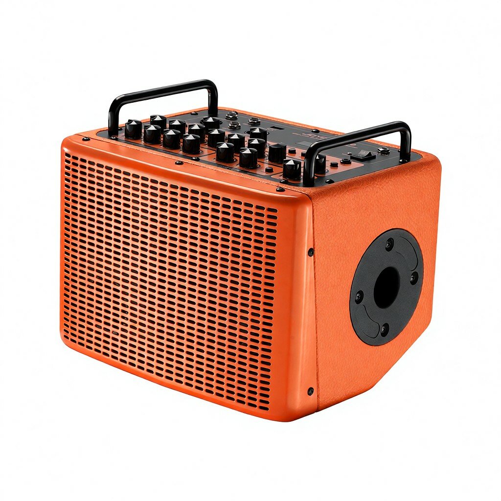 40W акустический гитарный динамик портативный электрогитарный усилитель с зарядным аккумулятором разъемы OTG/Type-C реверберация хорус дилэй микрофон для гитары двойной канал интерфейсы 3.5mm для прямой трансляции записи сценического выступления